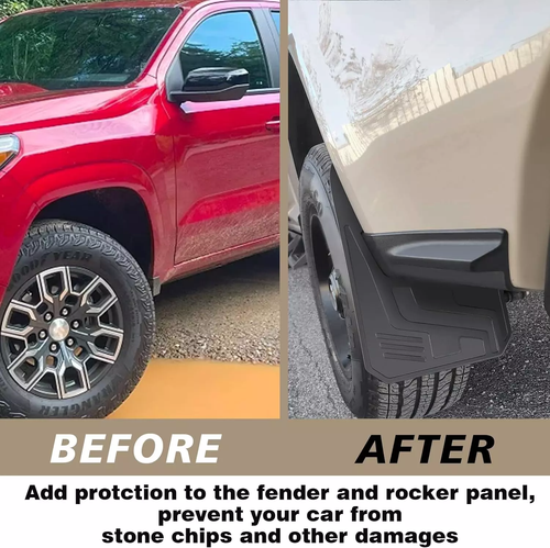 For Chevy Colorado 2023-2025 Mud Flap Splash Guards for Colorado w/o ...