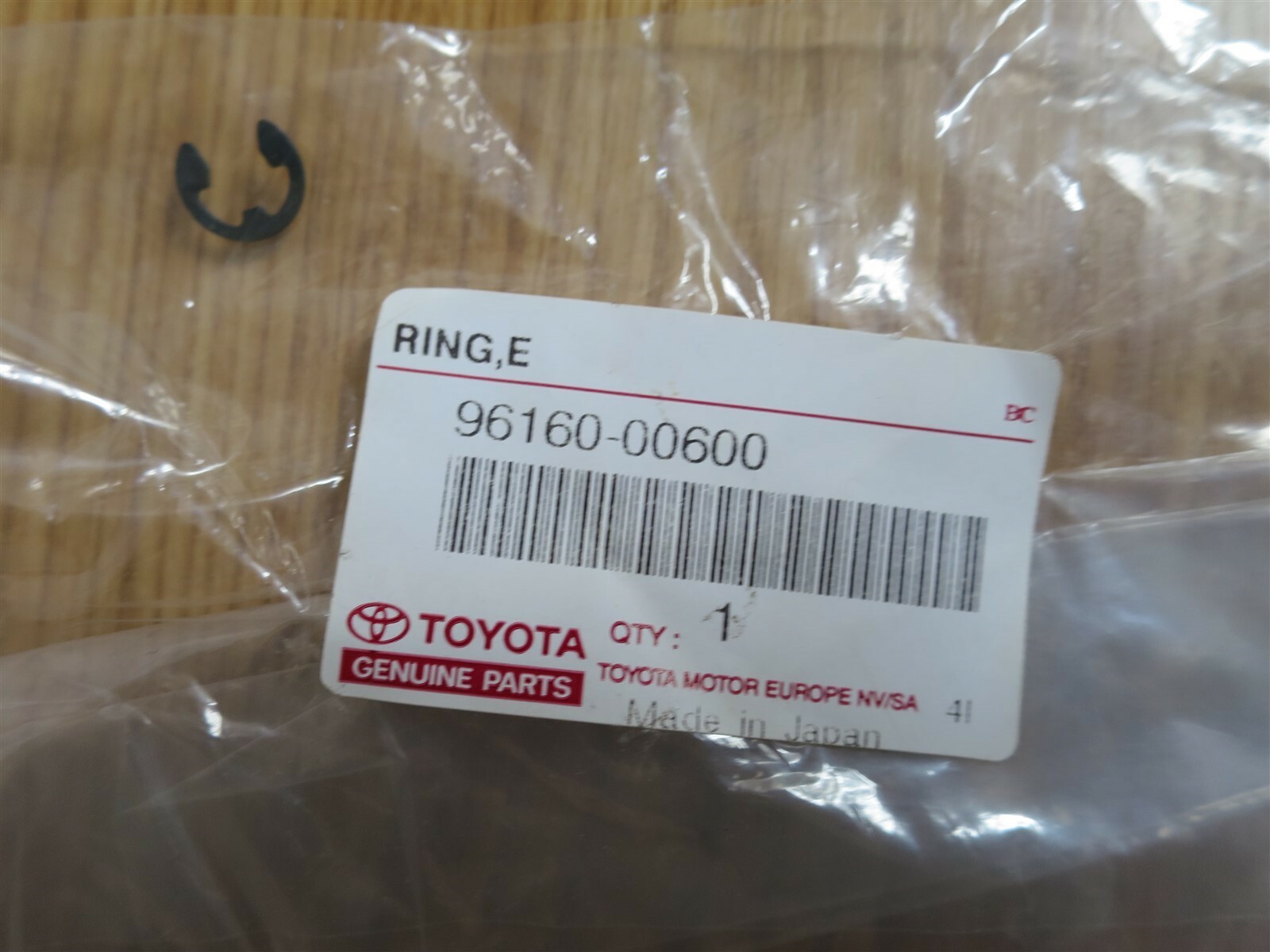 TOYOTA YARIS MR2 CELICA AVENSIS CAMRY SUPRA LEXUS IS LOCKING RING 96160 ...