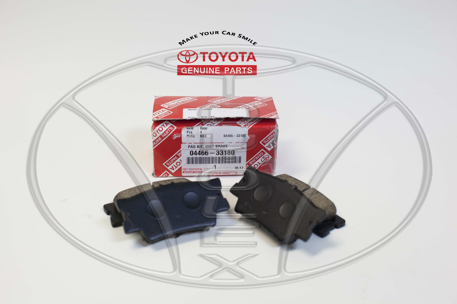 GENUINE LEXUS/ TOYOTA FACTORY NEW OEM REAR BRAKE PAD SET 04466-06090 | eBay