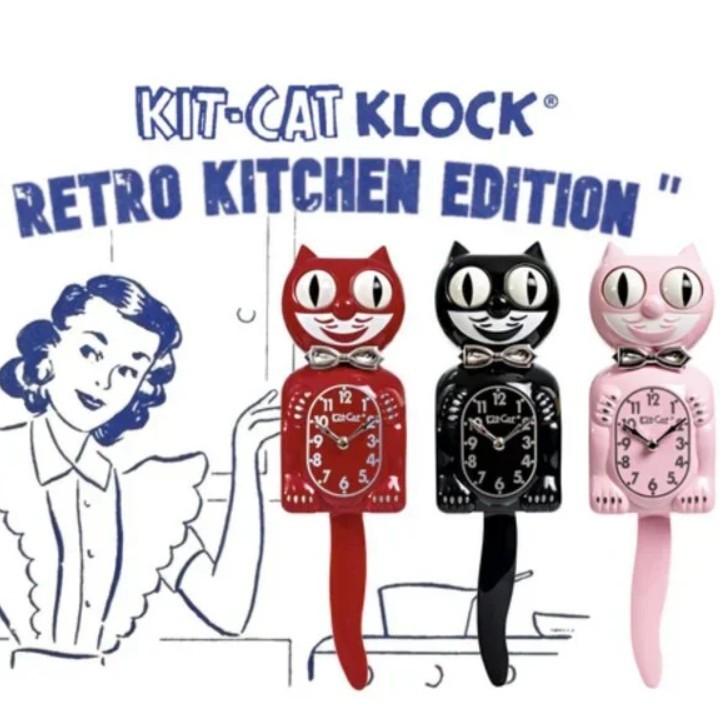 Kit Cat Clock Offerte Kit-Cat Klock, Orologio Classico Nero Kit-Cat ...