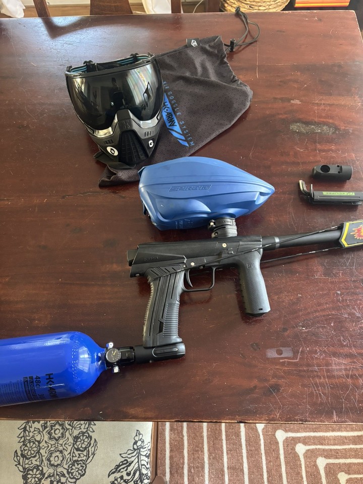 Planet Eclipse EMEK 100 Paintball Gun PAL Enabled Starter Package ...
