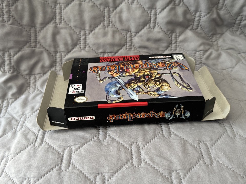 Weapon Lord * Snes Box Only * Super Nintendo Original box | eBay