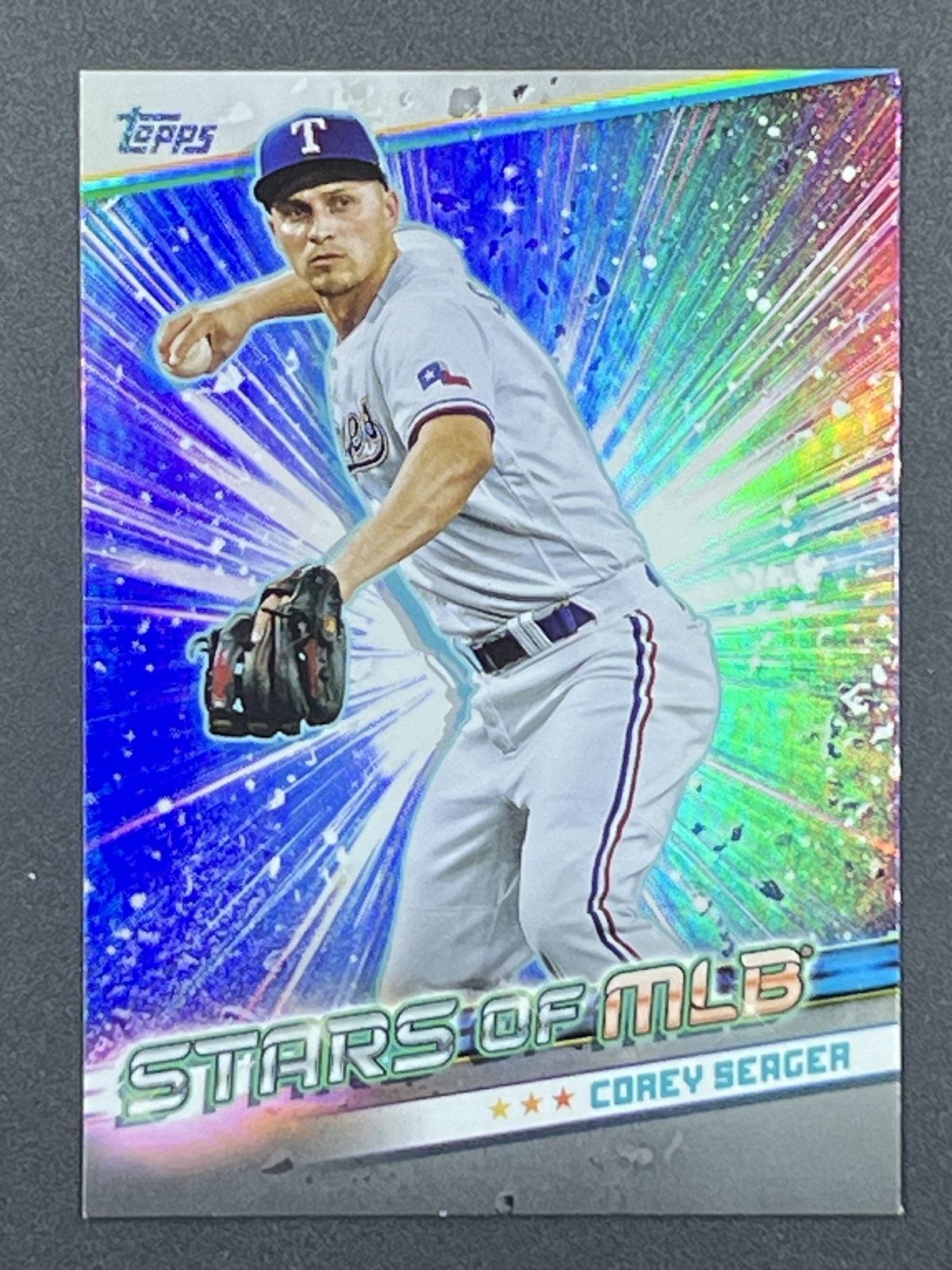 COREY SEAGER 2024 Topps Series 1 Stars of MLB #SMLB-28 Texas Rangers | eBay