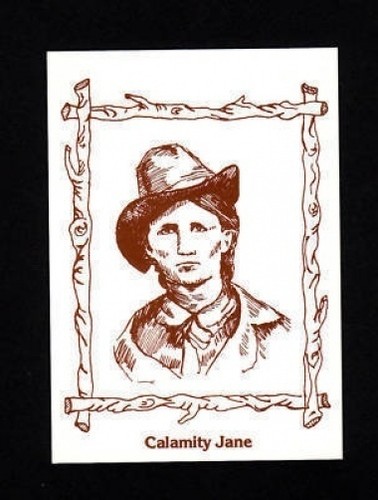 Calamity Jane 1979 Wild West Card | eBay