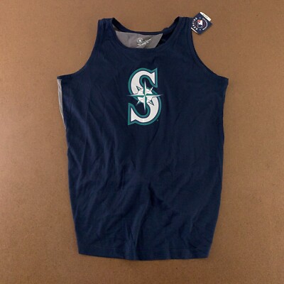 Seattle Mariners Campus Lifestyle Women's Small Navy Blue Logo Graphic ...