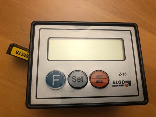 Digitalanzeige/Positionsanzeige/Längenmesssystem ELGO Z16 | eBay.de
