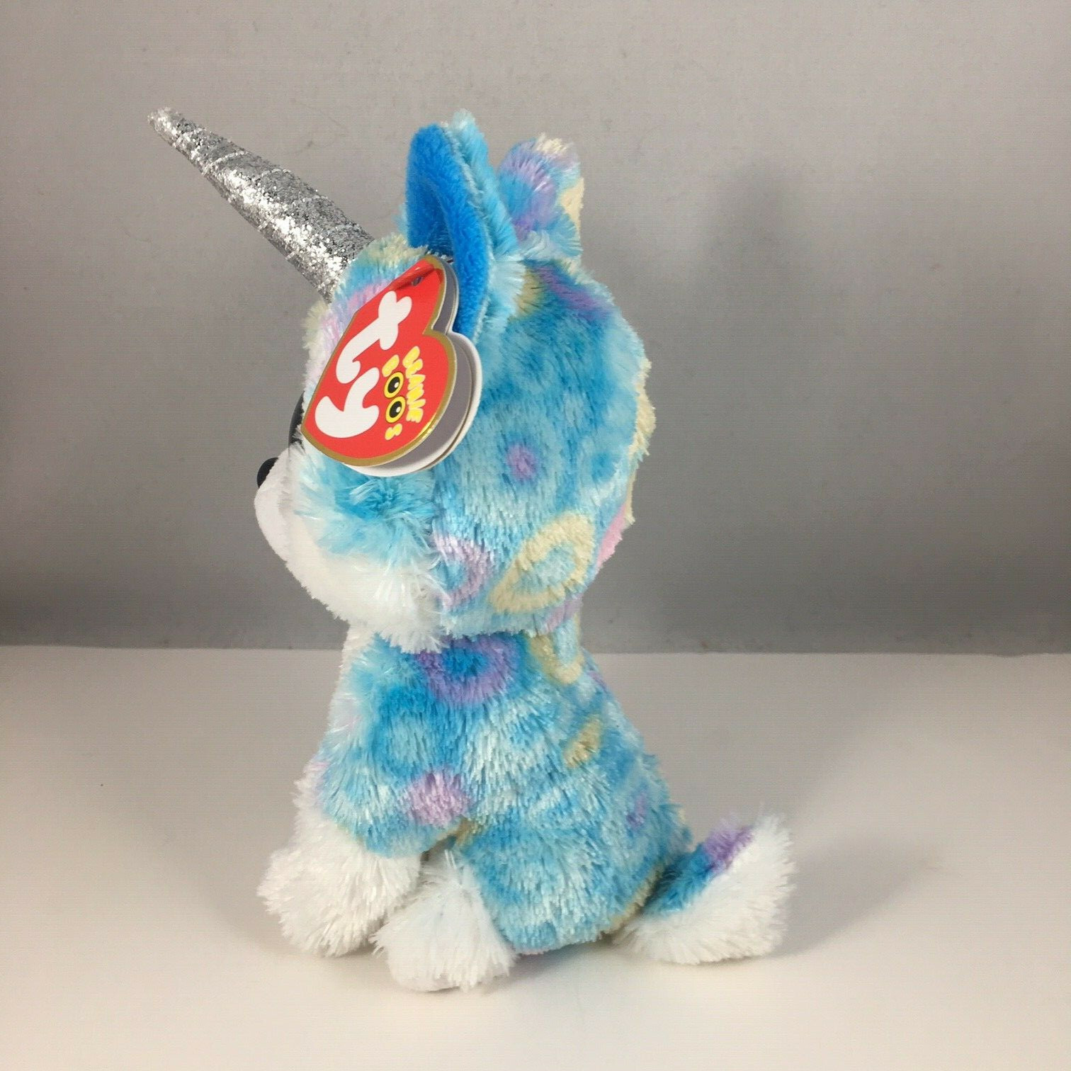 Ty Beanie Boos HELENA the Unicorn Husky Dog (6 Inch) Stuffed Animal ...