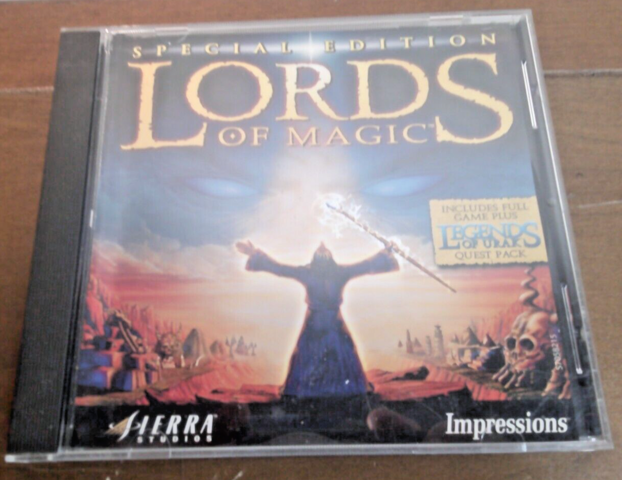 Original! Lords of Magic! Special Edition! CD ~Adventure Video Game for ...