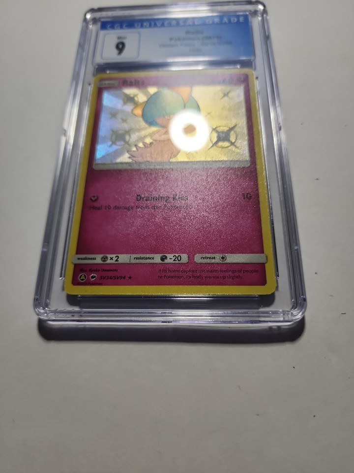 Pokémon TCG Ralts Hidden Fates SV34/SV94 Holo Shiny Holo Rare CGC 9 | eBay