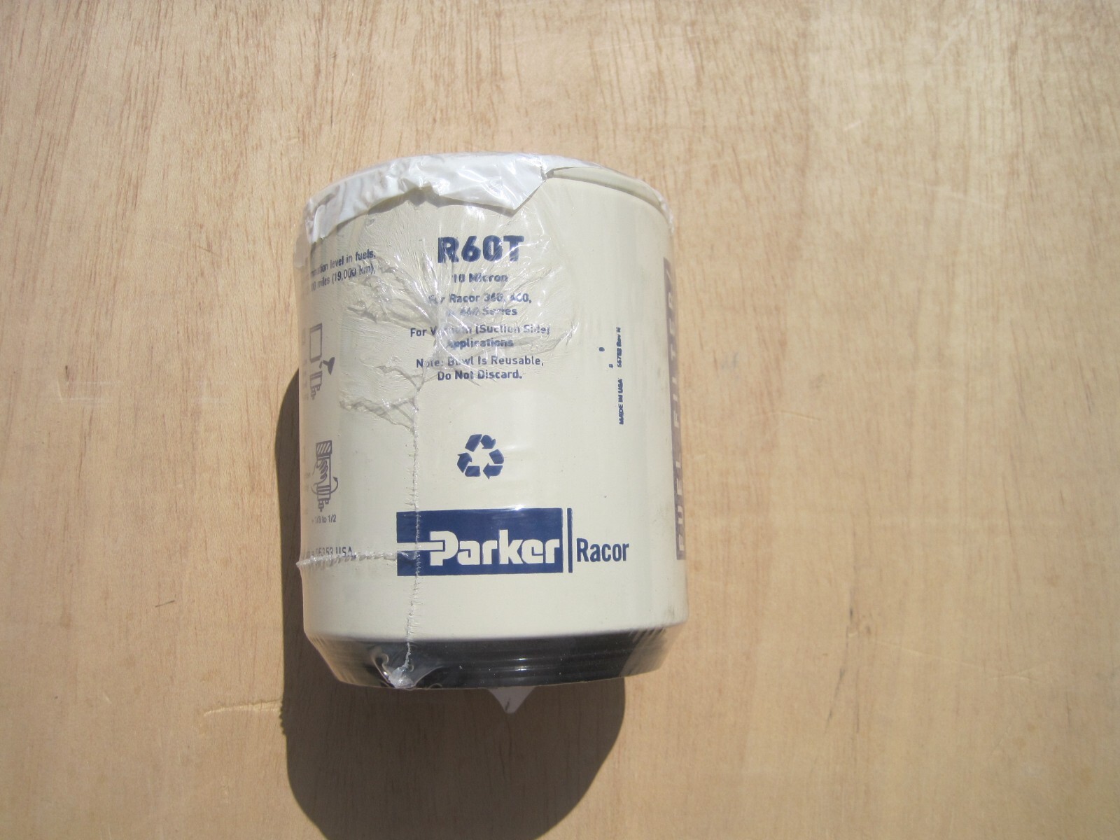 RACOR R60T - Fuel filter cross reference