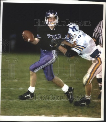 1993 Press Photo Milwaukee Tech High School - Rick Michalak ...