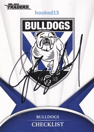 Signed Greg Eastwood Canterbury Bulldogs Autograph on 2016 NRL Card | eBay