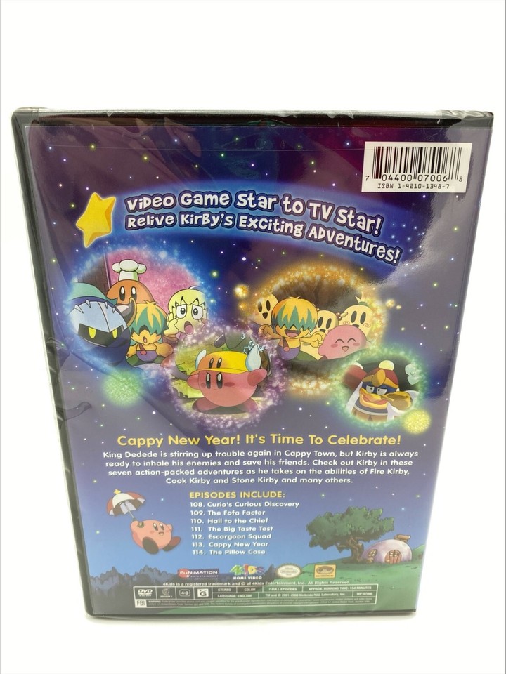 Kirby - Cappy New Year Other Kirby Adventures (DVD) 704400070068| eBay