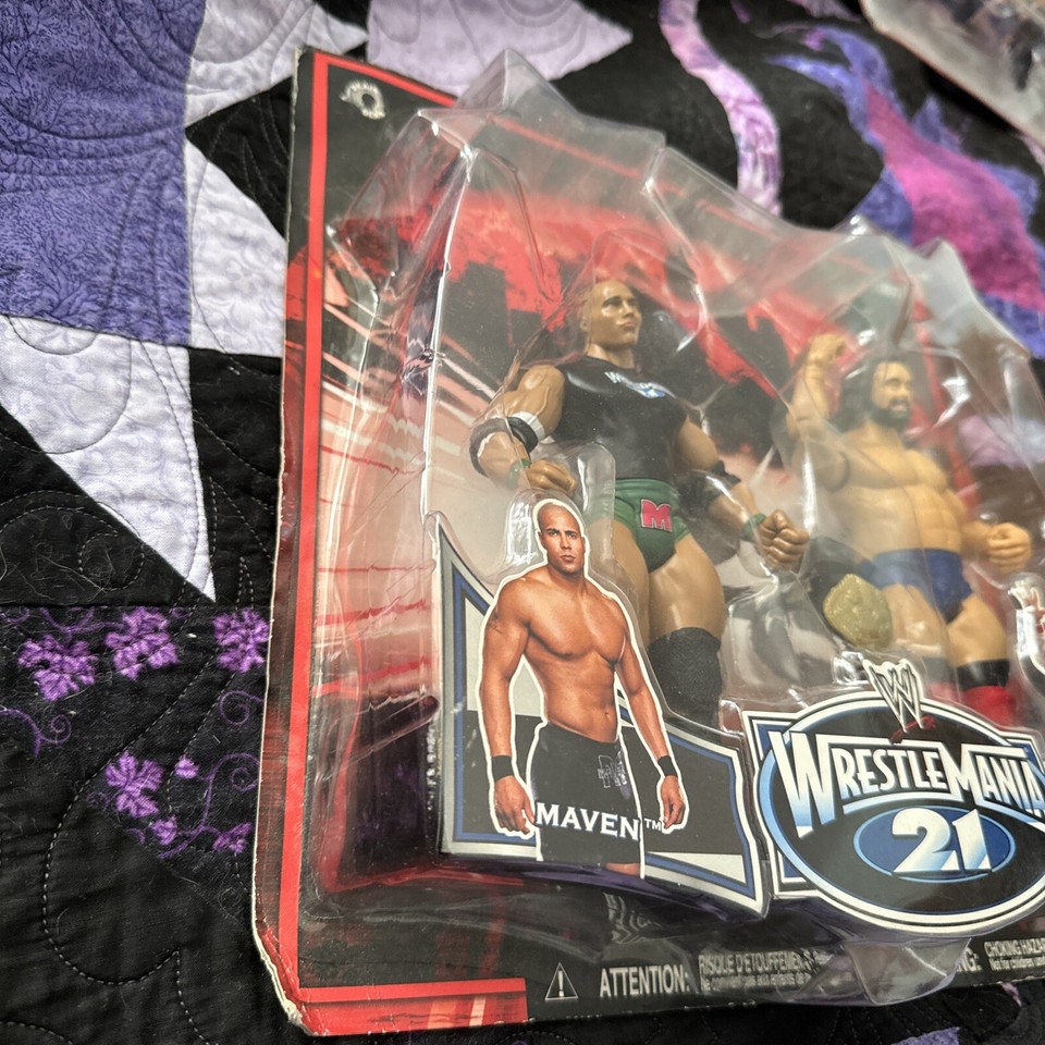 WWE Wrestlemania 21 Maven Eugene Action Figure | eBay