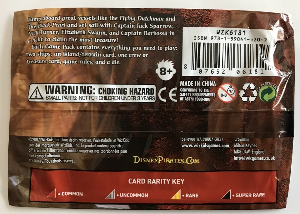 Elizabeth Swann, Pirates of the Caribbean Pocketmodel CSG wrapper | eBay