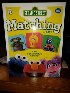 Sesame Street Matching Game NEW & SEALED | eBay