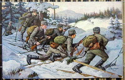 WWI. German Jagers. by Hans Treiber. German Art Propaganda Postcard | eBay