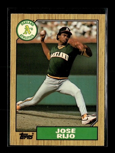 1987 Topps #34 Jose Rijo Collector's Edition (Tiffany) | eBay