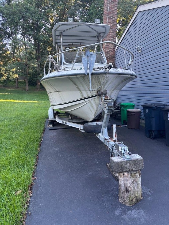 2001 Angler 22' Boat w/ Title & Trailer | eBay
