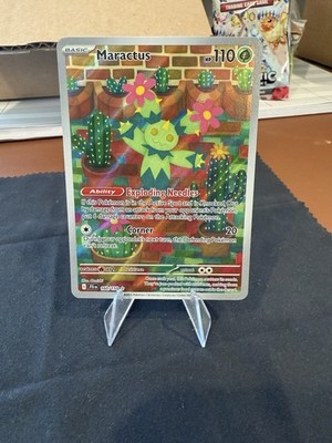 Pokémon TCG Maractus Card 160/159 Journey Together | eBay