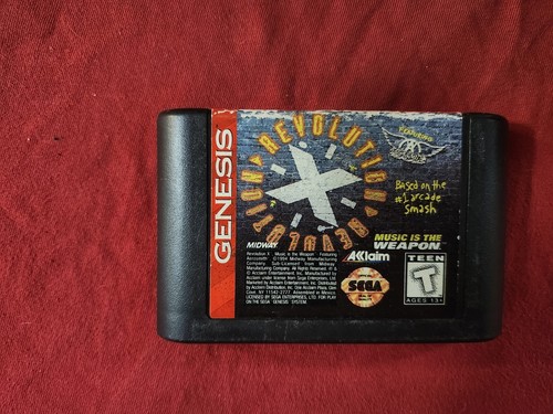 Revolution X Video Game For Sega Genesis | eBay Australia