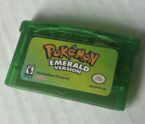Pokemon Emerald - Nintendo Game Boy Advance 45496735302 | eBay