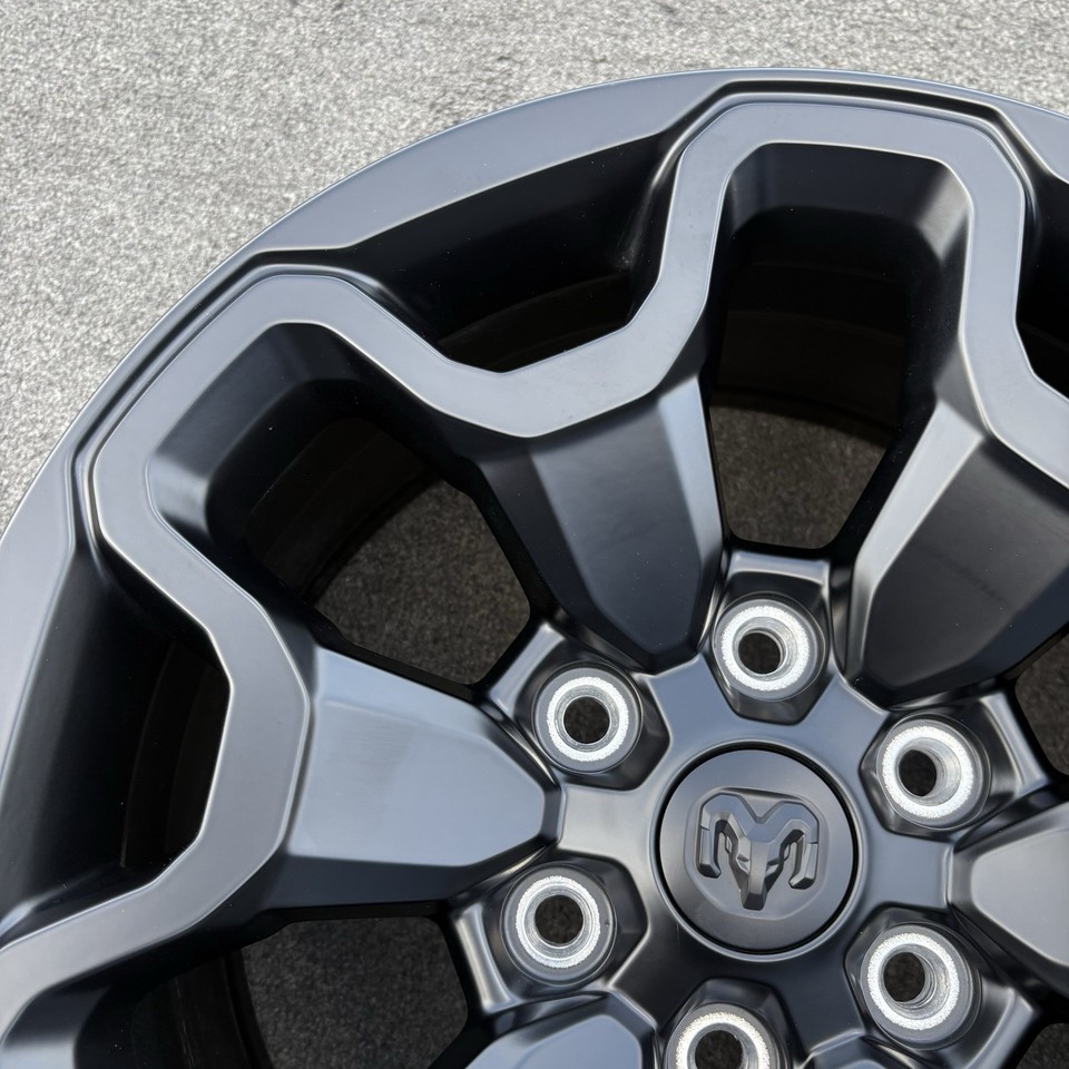 SET (4) 18 INCH WHEELS RAM TRX/RHO 1500 2019-2025 GENUINE OEM SATIN ...