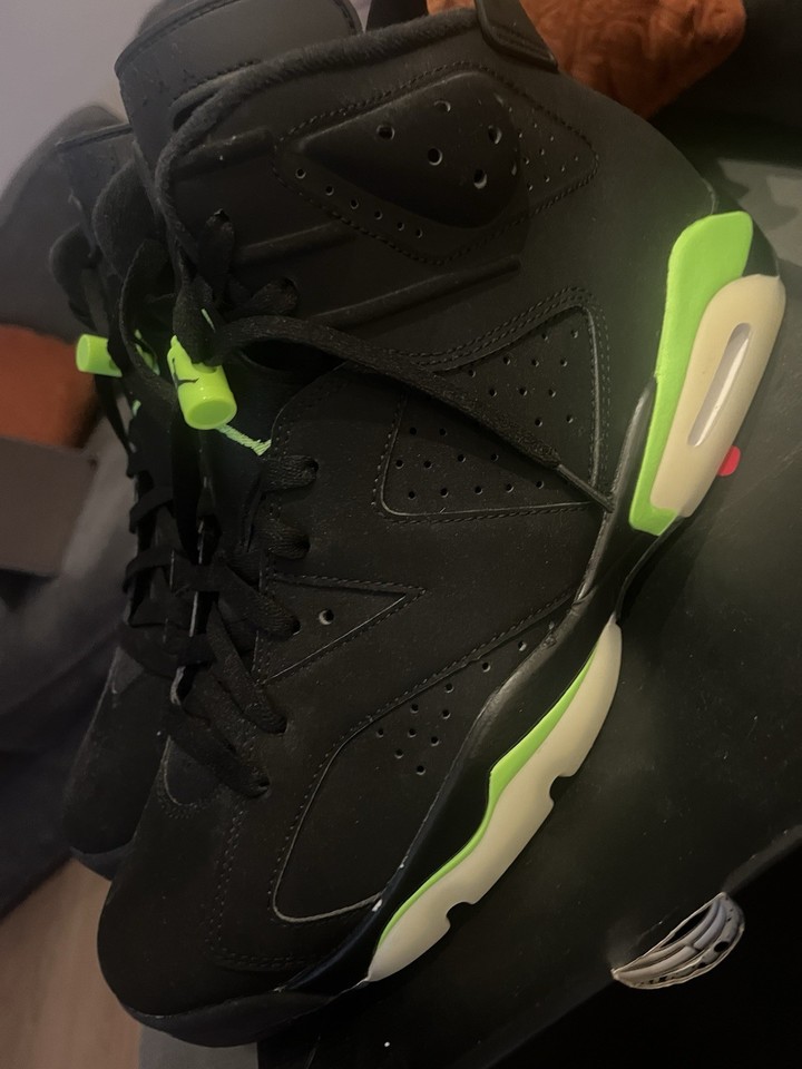 Nike Air Jordan 6 Retro Electric Green Trainer UK 10 | eBay UK