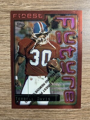 1996 Topps Finest - #16 Terrell Davis | eBay