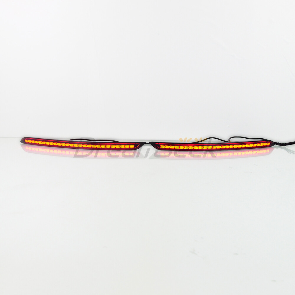 Smoke LED Rear Bumper Tail Light for VW Passat B8 2019-23 Brake with ...