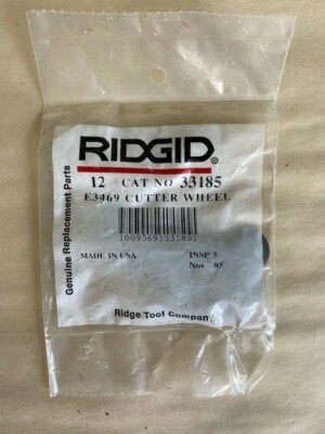 New Ridgid 33185 E3469 Cutter Wheel, Quantity 6, for Aluminum and ...