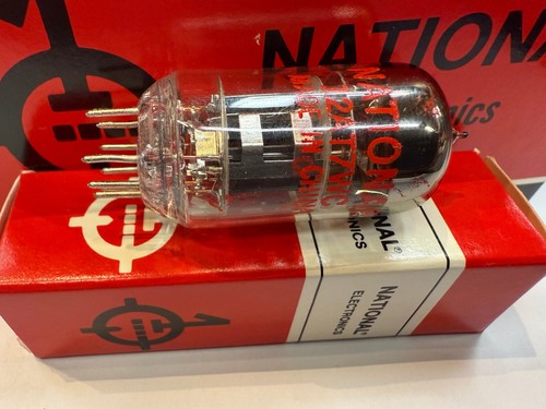 NATIONAL ELECTRONICS 12AT7WC VACUUM TUBE ELECTRON TWIN TRIODE NEW | eBay