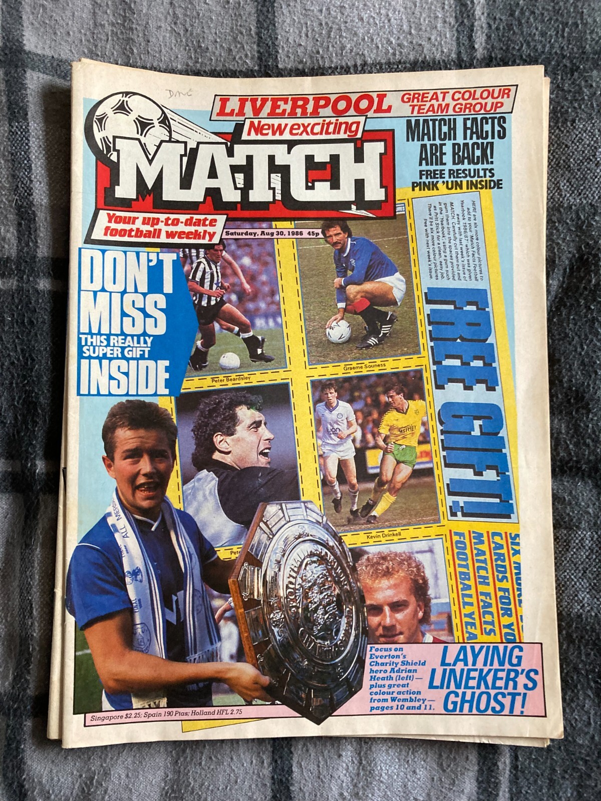 Match weekly football magazines 1980s 1990s including World Cup Euros ...