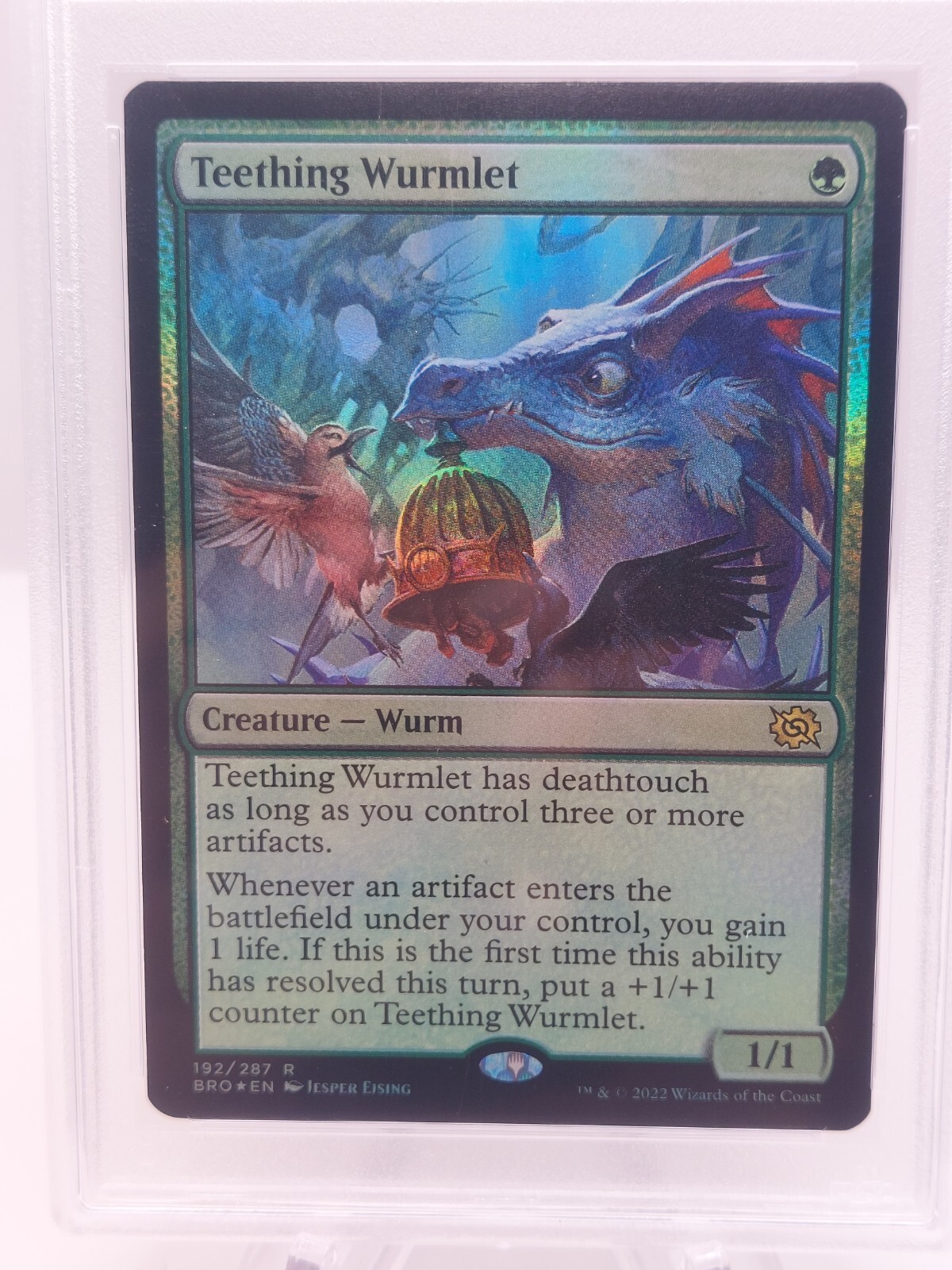 MTG+Teething+Wurmlet+The+Brothers%27+War+192%2F287+Regular+Rare for ...