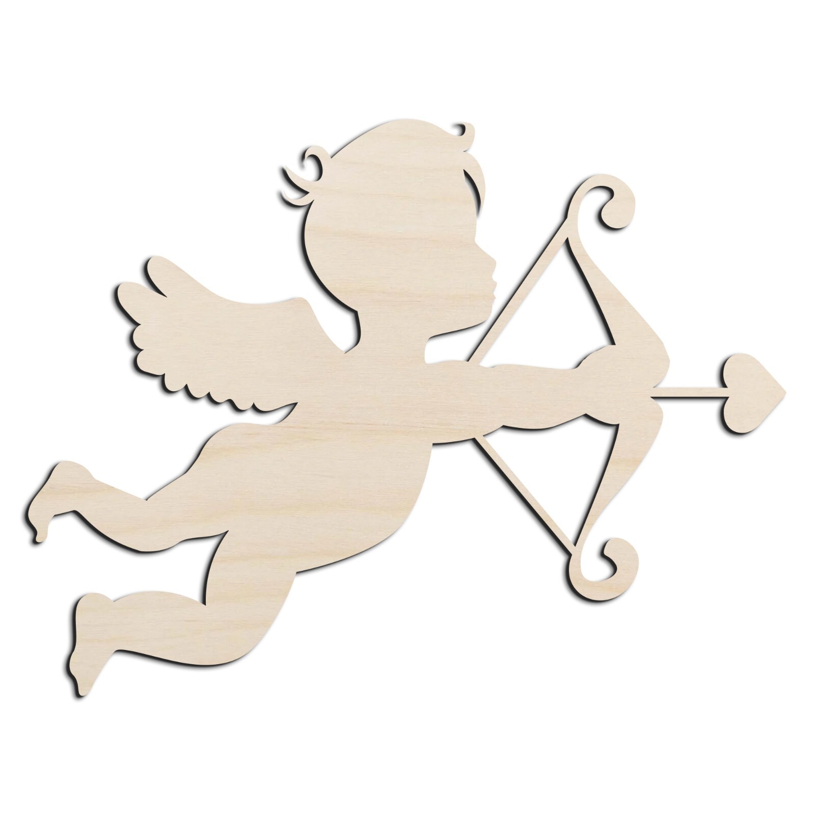 Cupid #1 Valentines Day Laser Cut Out Unfinished Wood Shape Craft ...