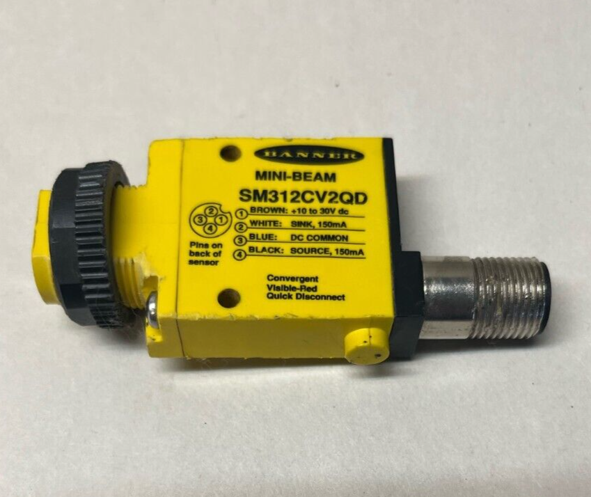 Banner SM312CV2QD Mini-Beam Sensor (DE) | eBay