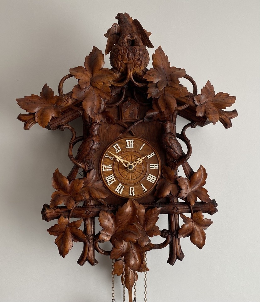 Antique Black Forest Cuckoo Clock | eBay UK