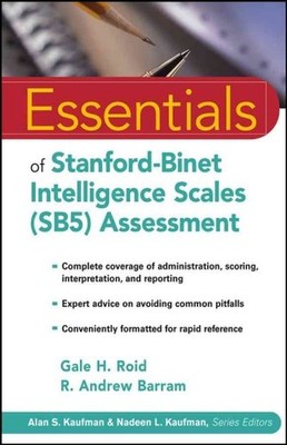 Essentials of Stanford-binet Intelligence Scales Sb5 Assessment ...