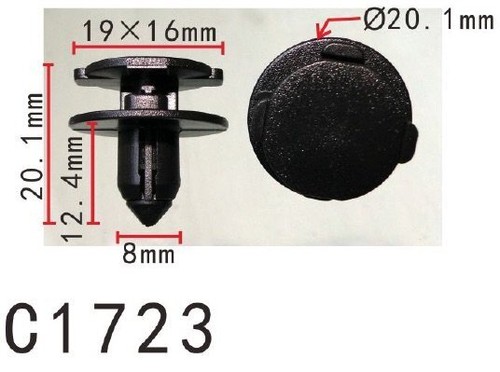 20pcs Fit Nissan Bumper Shield Protector Push Clip 015532DR9A ...