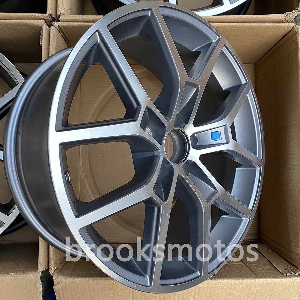 20" GRAY STYLE WHEELS RIMS FITS FOT VOLVO V60 S60 POLESTAR XC60 XC90 ...