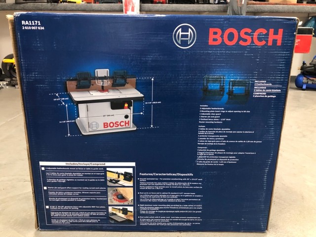 Bosch Cabinet Style Router Table - RA1171 for sale online | eBay