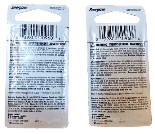 Energizer 362 Watch & Calculator Battery,2/Pack | eBay