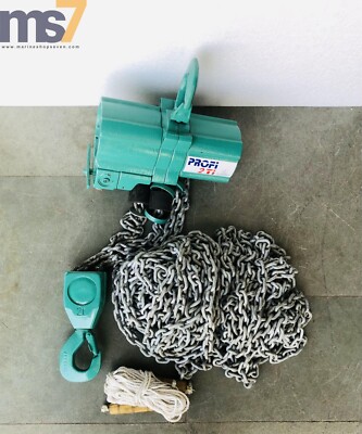 J.D. NEUHAUS PROFI PNEUMATIC AIR CHAIN HOIST 2 TON CAPACITY 50 FT ...