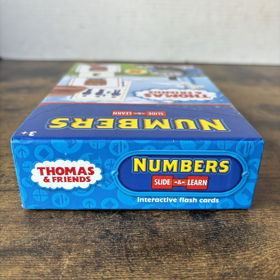 Thomas The Tank Engine Flash Cards, Thomas & Friends, Numbers, Slide ...