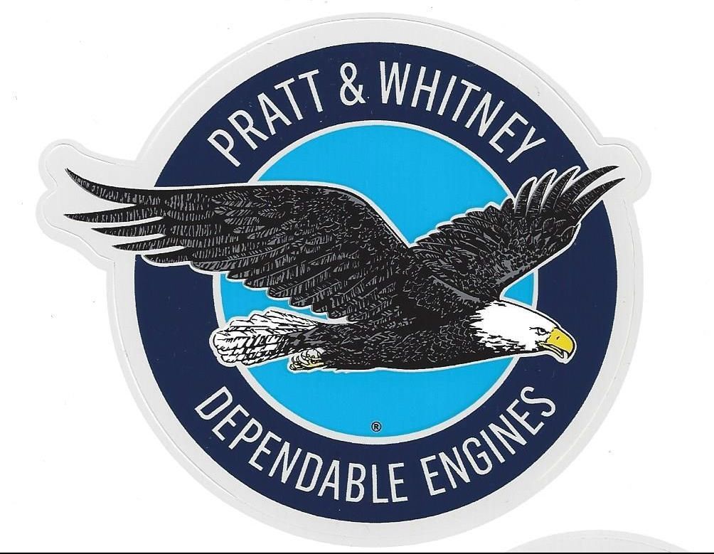 Pratt and Whitney Dependable Engines Stickers New Style | eBay