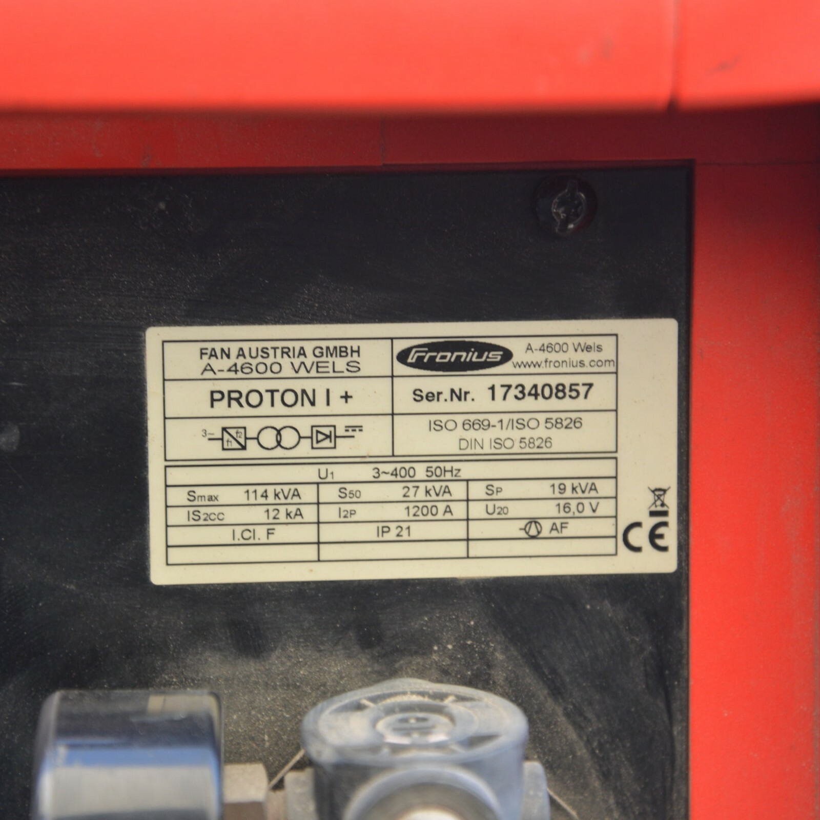 FRONIUS FAN MULTI WORKER PROTON I+ digital spot welder spot weld ...