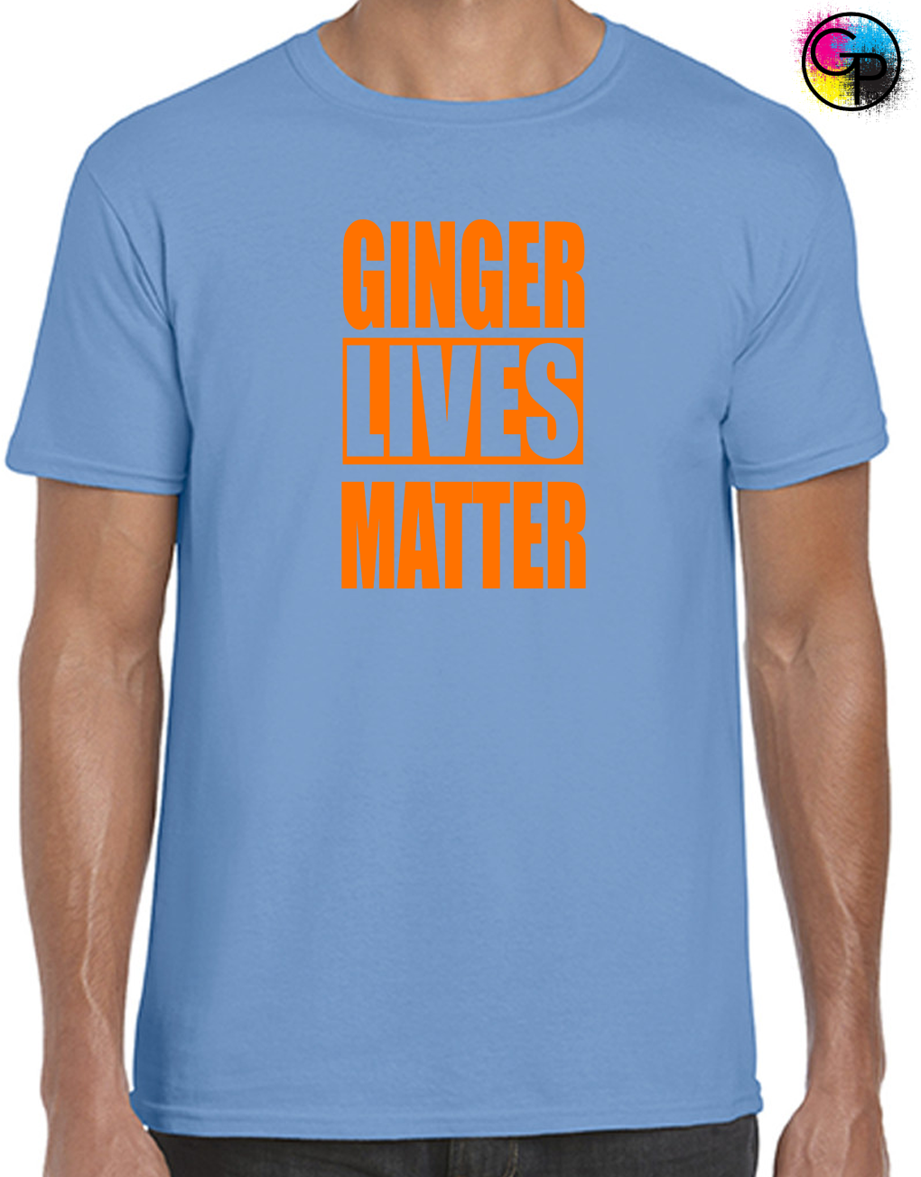 GINGER LIVES MATTER MENS T SHIRT FUNNY JOKE GIFT FOR GINGER REDHEAD ...