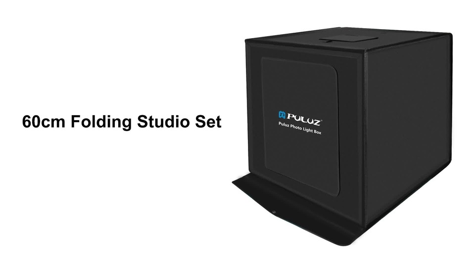 24" Large LED Light Box Photo Tent Portable Photography Studio Shooting ...