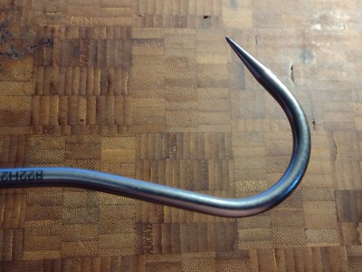 5" MEAT HOOK/BUTCHERS HOOK~RIGHT HAND OFFSET~HAMMER STYLE GRIP ~DEXTER ...