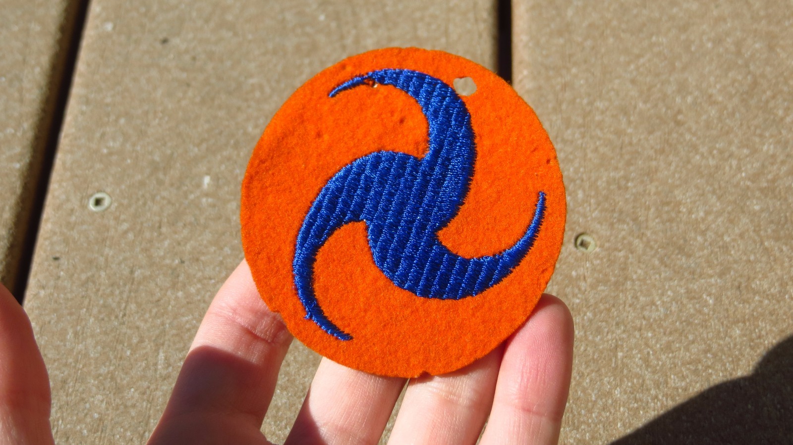 WW2 US Army Air Force GHQ Patch On Felt Excellent General Headquarters ...